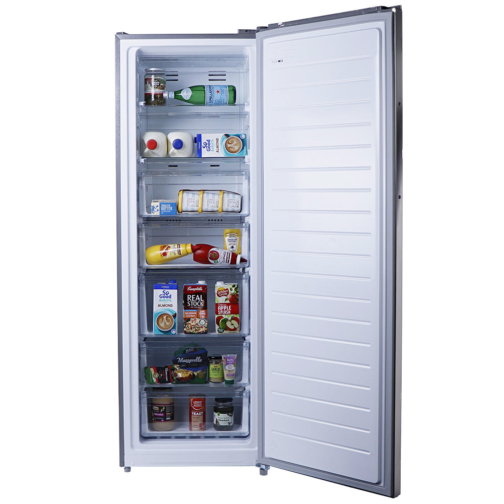 Husky 268L Hybrid Fridge & Freezer in White (HUS-268VFWH.1)