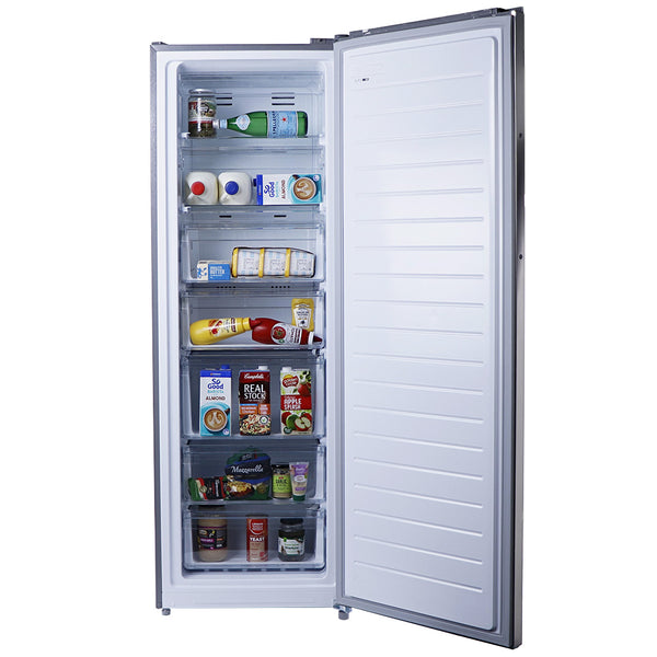 Husky 268L Hybrid Fridge & Freezer in White (HUS-268VFWH.1)