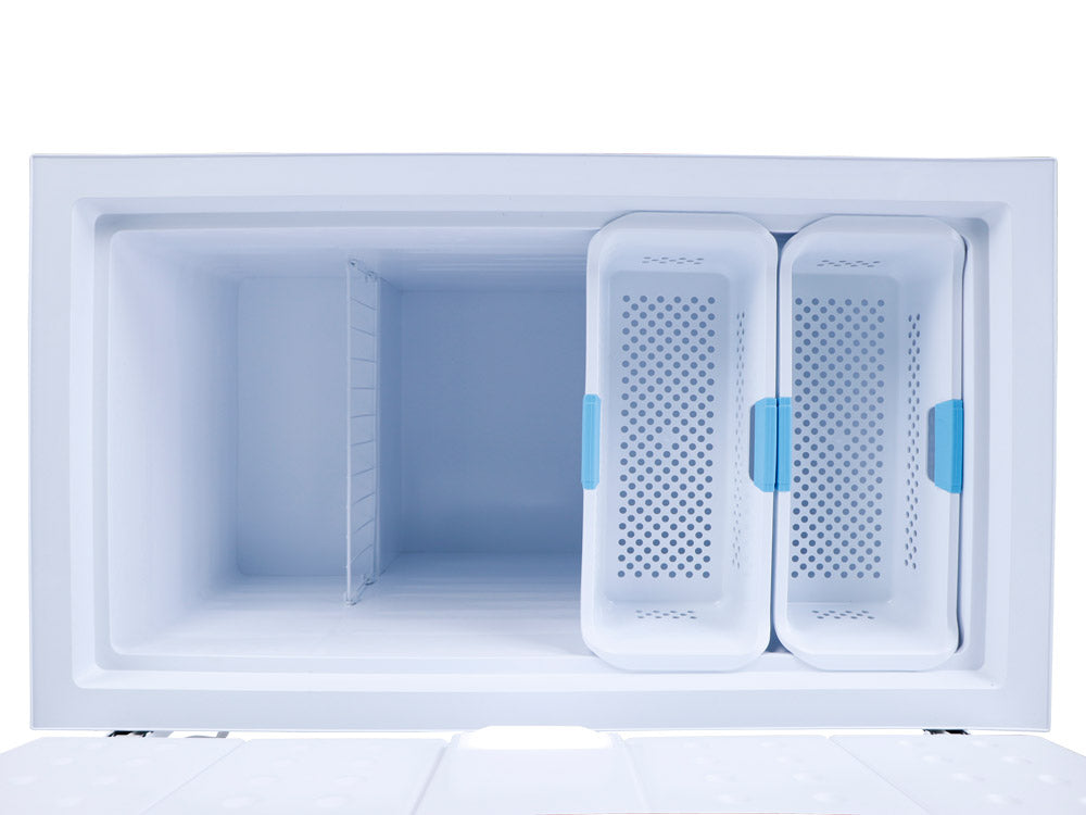 Husky 295L Solid Door Hybrid Chest Fridge & Freezer (HUS295CHE.1)