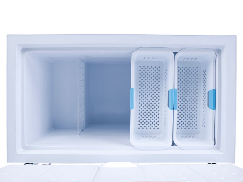 Husky 295L Solid Door Hybrid Chest Fridge & Freezer (HUS295CHE.1)